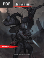 Shinobi DND 5e | PDF | Nature