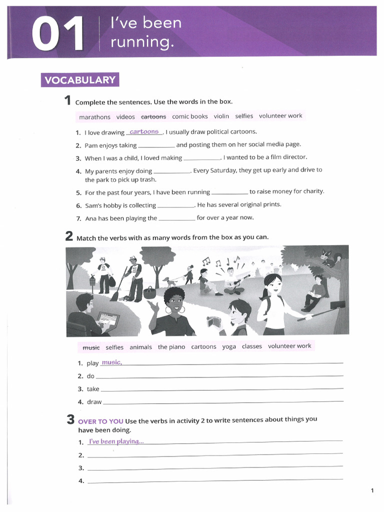 Unit 1 Work Book | PDF