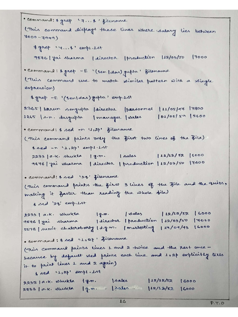 Lab Shell Script Part 1 | PDF