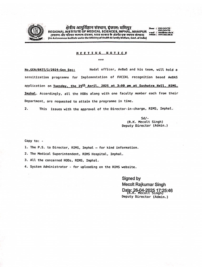 Meeting AEBAS 26 04 2025 | PDF