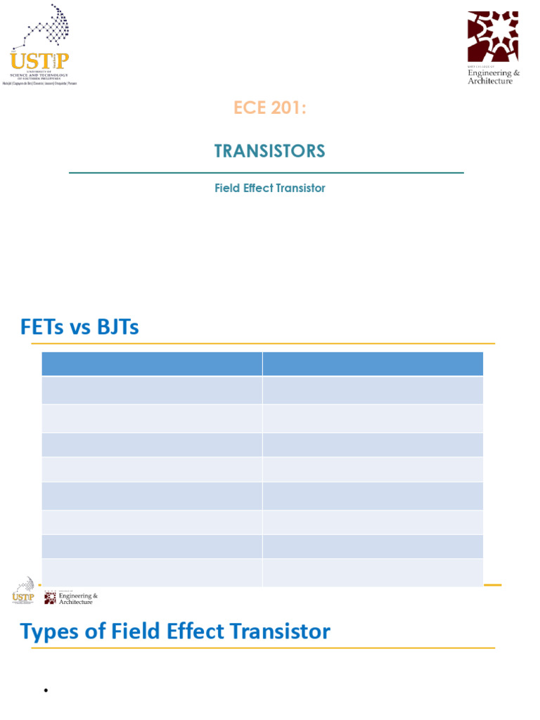 6 Field Effect Transistor | PDF | Field Effect Transistor | Transistor