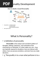 Personality Development | PDF | Career & Growth | Self-Improvement