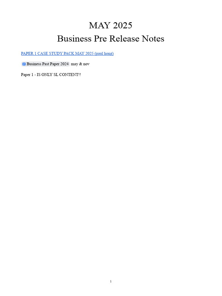 Business Pre Release Notes M25 | PDF | Pricing | Brand