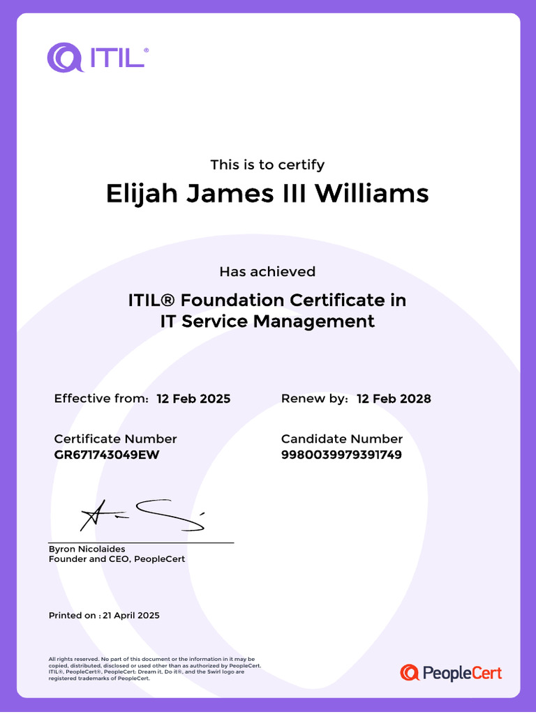 ITIL 4 Foundation | PDF