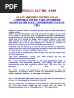 The Local Government Act No. 2 of 2019 PDF | PDF | Mayor | By Law