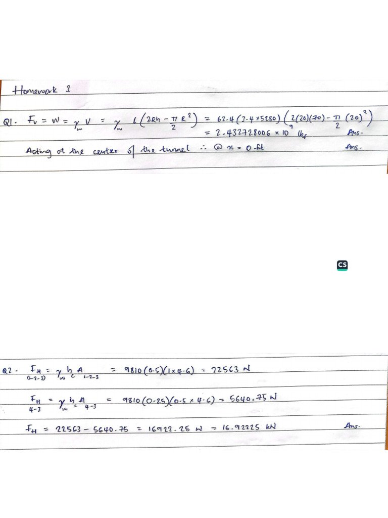 Mece.210.601 HW-3 | PDF
