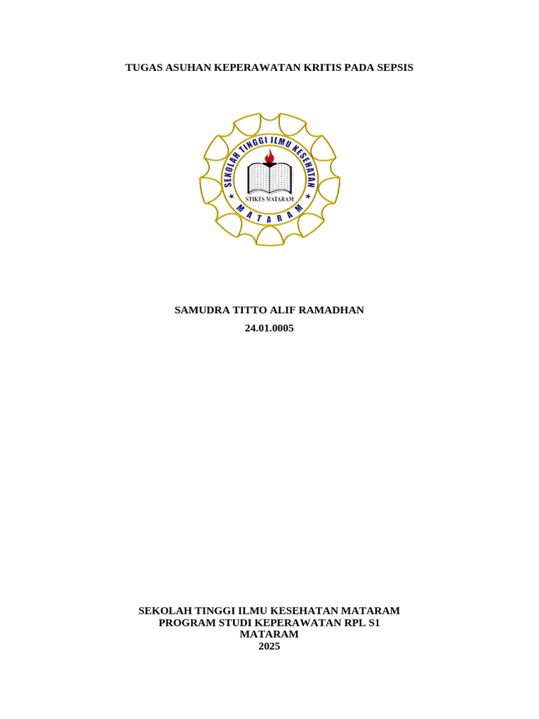 Askep Sepsis Titto | PDF