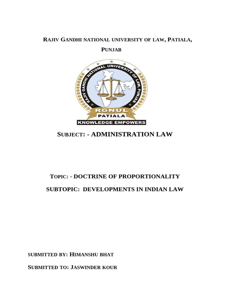 Administration Law Project | PDF | Supreme Court Of The United States ...