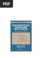 A First Course in Mathematical Modeling | PDF