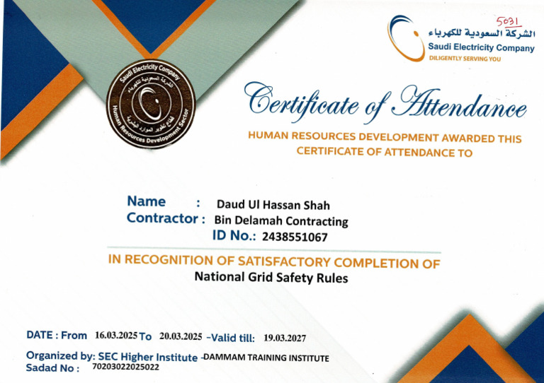 5031 National Grid Safety | PDF