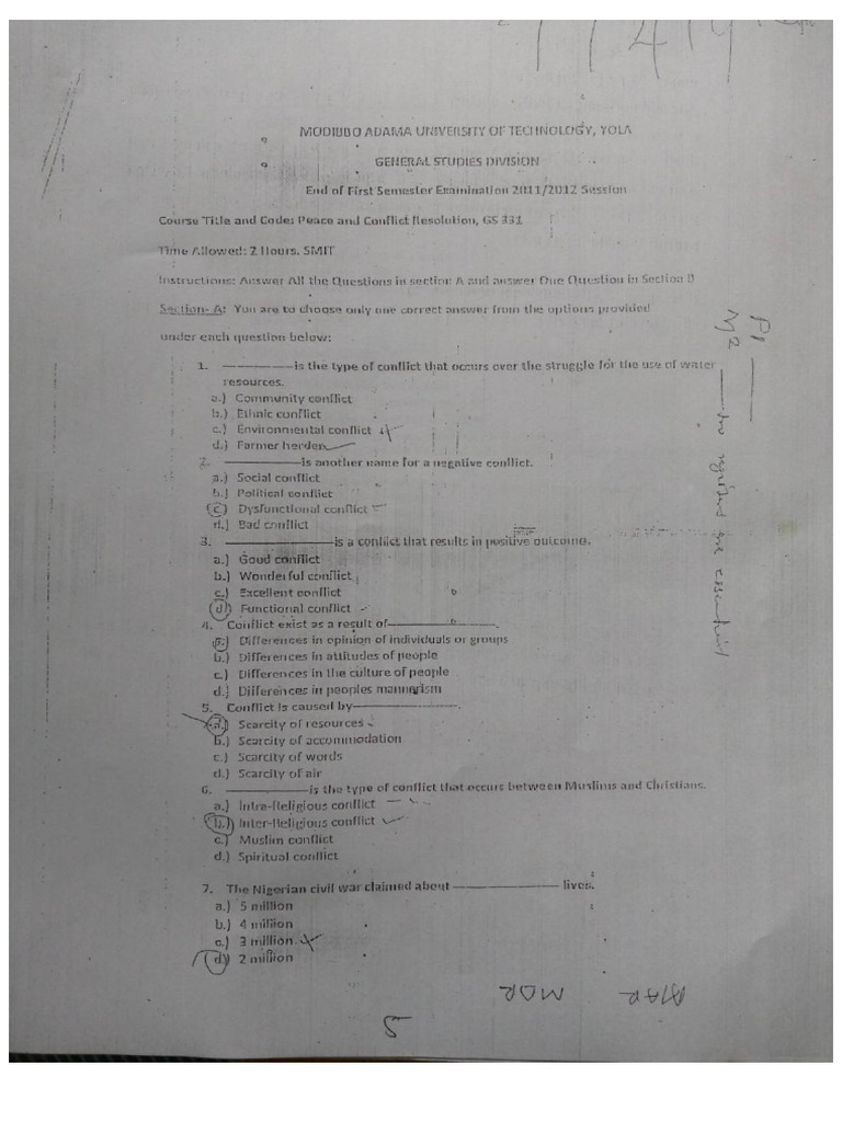 GST203 PastQ | PDF