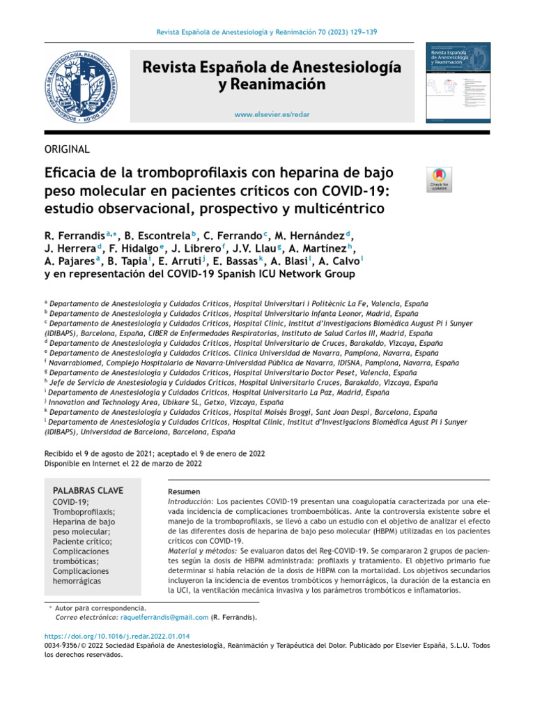 Trom Bo Profil Axis | PDF | Medicina | Especialidades Medicas