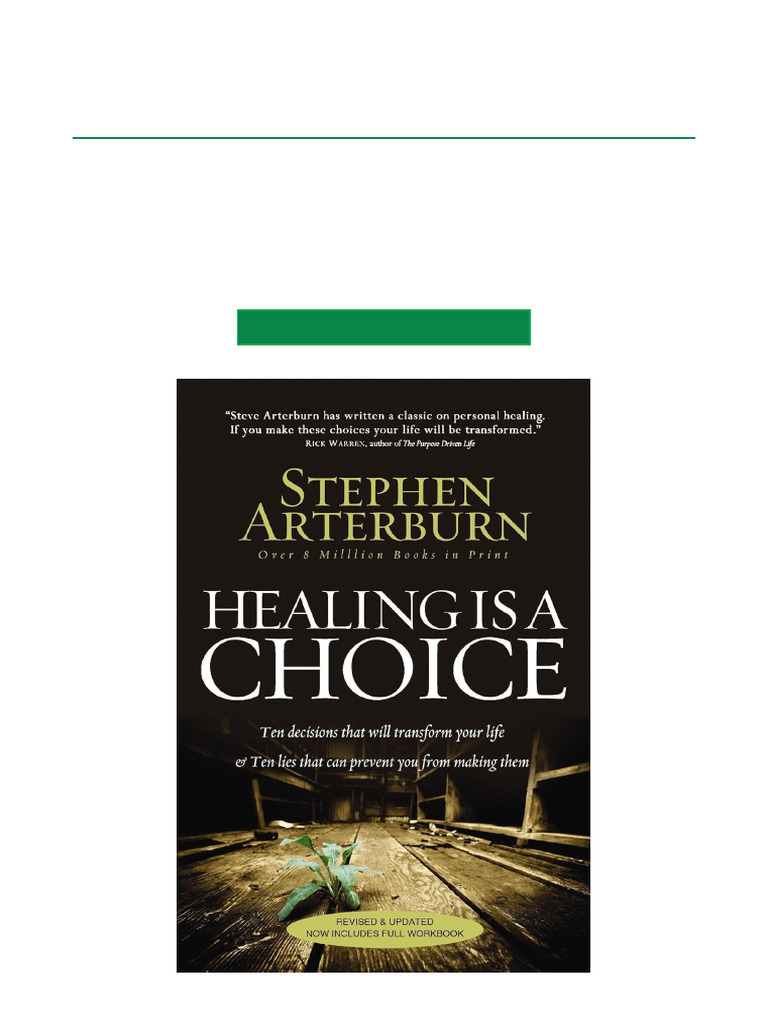 Healing Choices: Transform Your Life | PDF