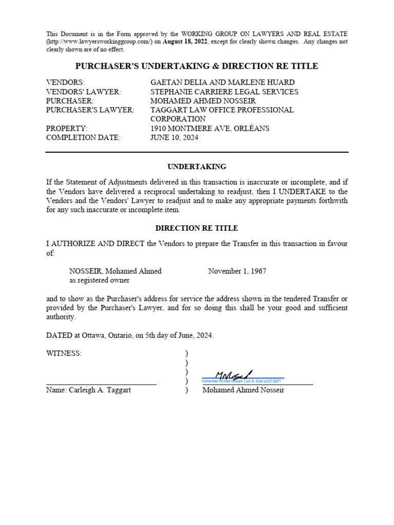 Documents For Signing On Zoom - Encrypted | PDF | Taxes | Lawyer