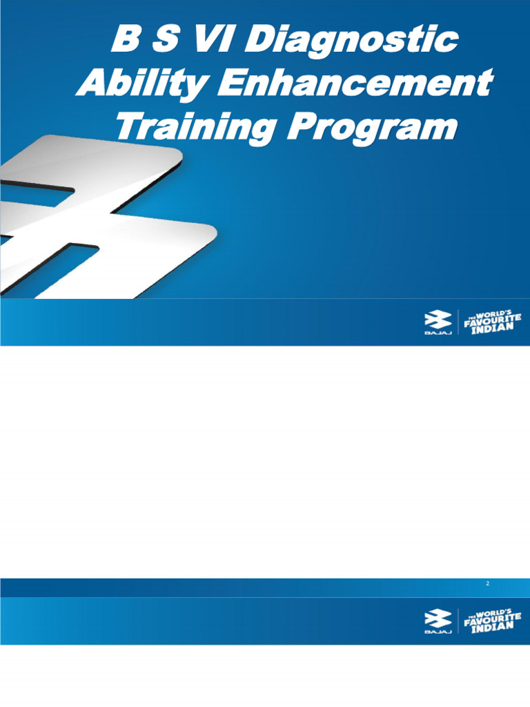 B S VI Diagnostic Ability Enhancement Training Program | PDF | Relay ...