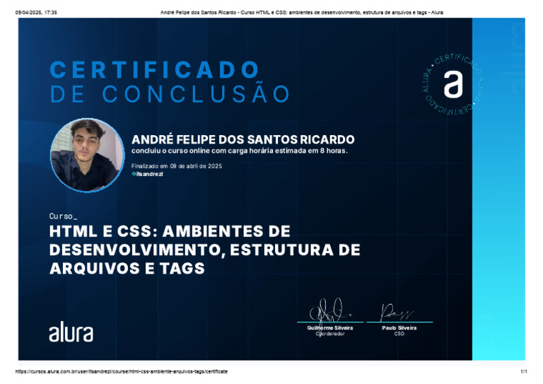 Curso de HTML e CSS - Ambientes de Desenvolvimento, Estrutura de ...