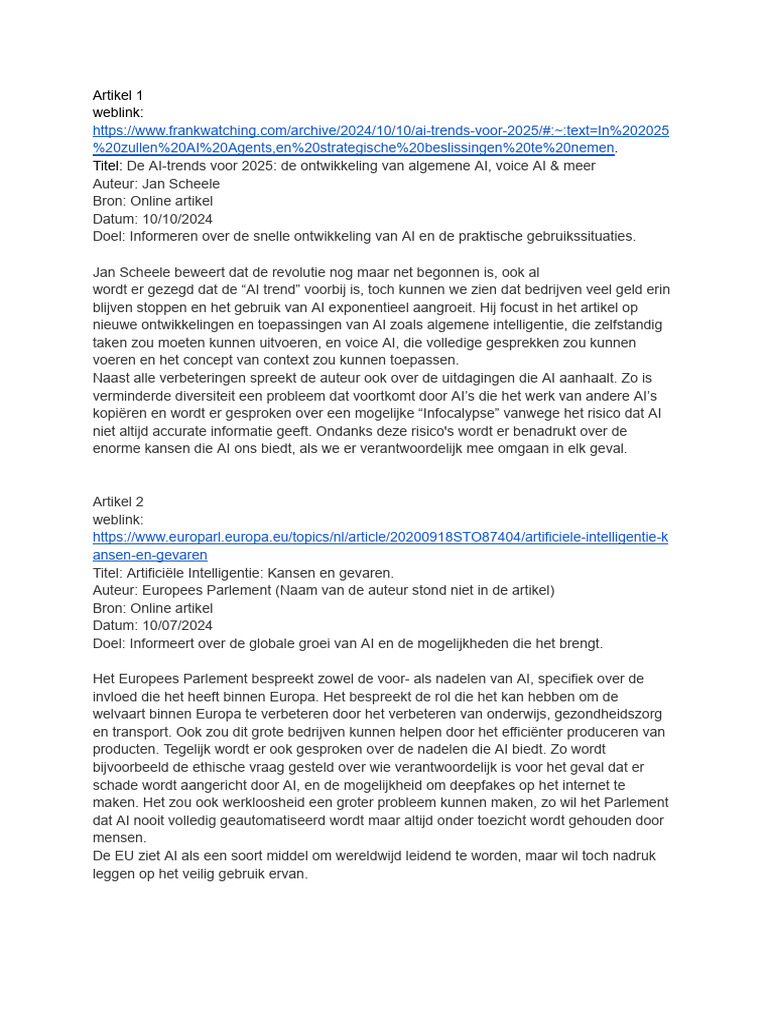 Actua Opdracht 1 Pdf