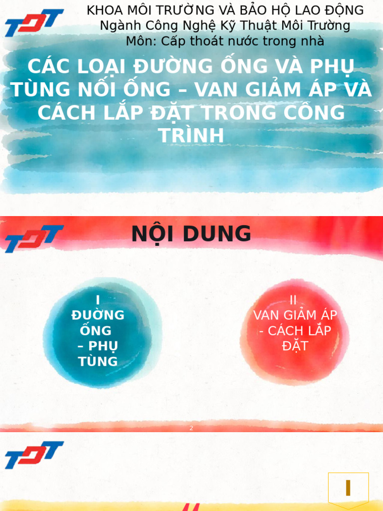 các loại ống trong hệ thống CTN | PDF