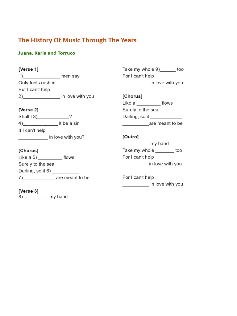 Music in Different Eras | PDF