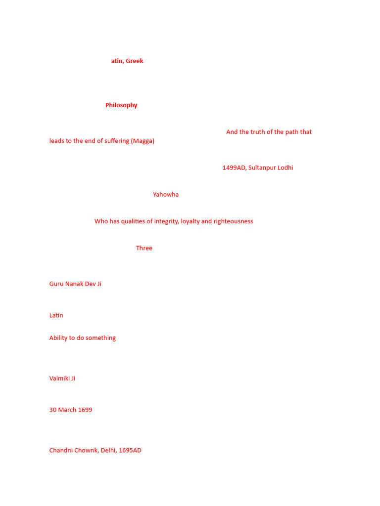 OPen Elective Assignment | PDF | Brahman | Guru Nanak