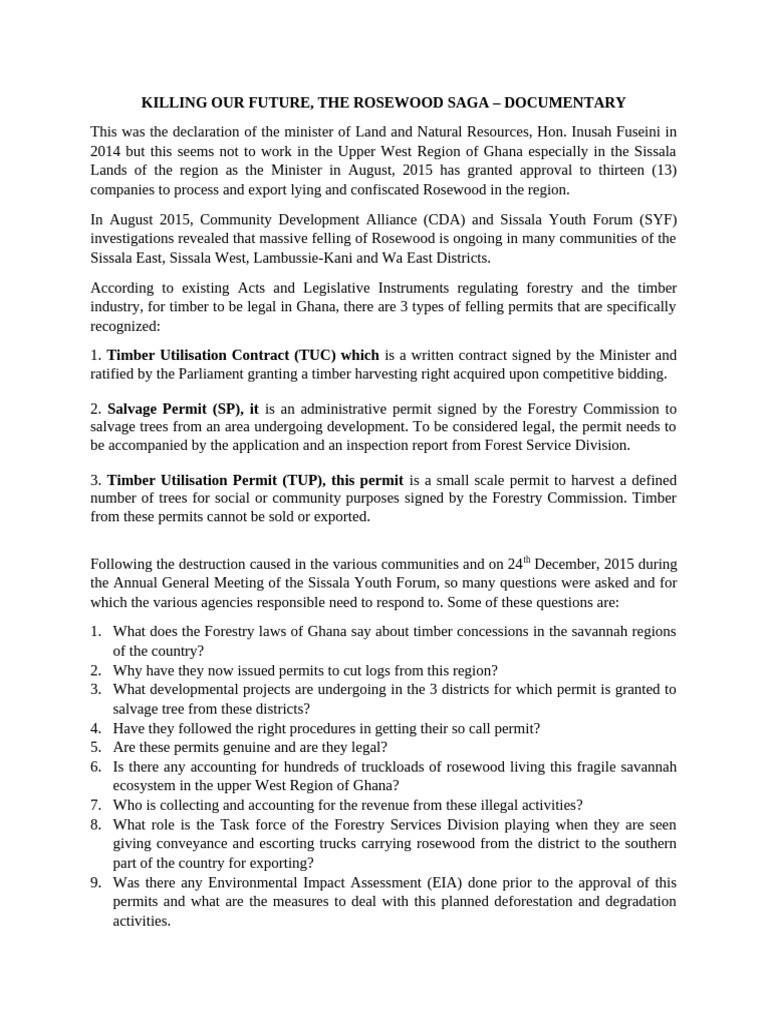 Rosewood Documentary Script | PDF