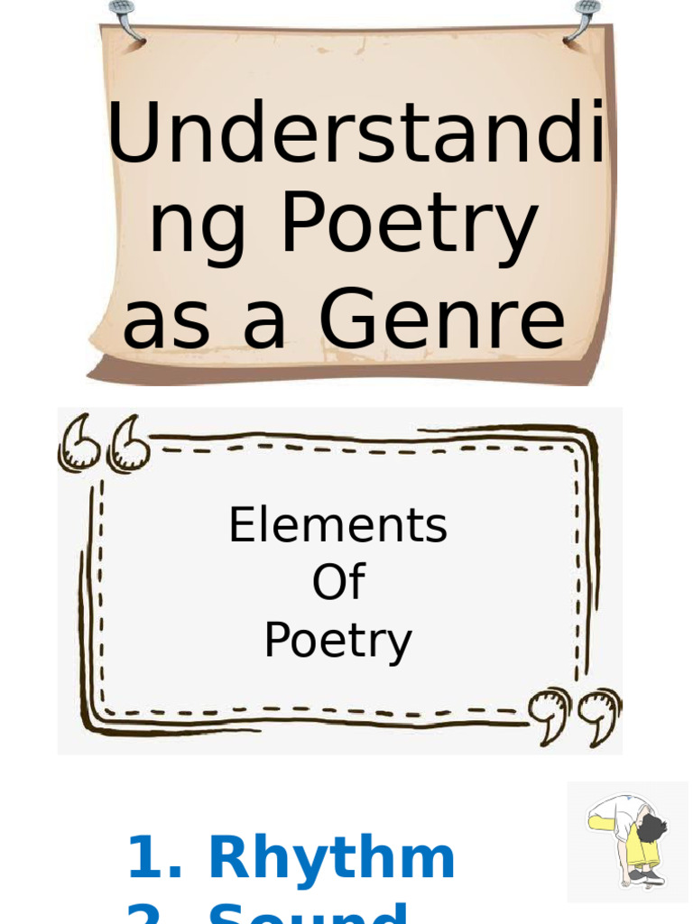 Understanding Poetry As A Genre | PDF | Poetry | The Raven
