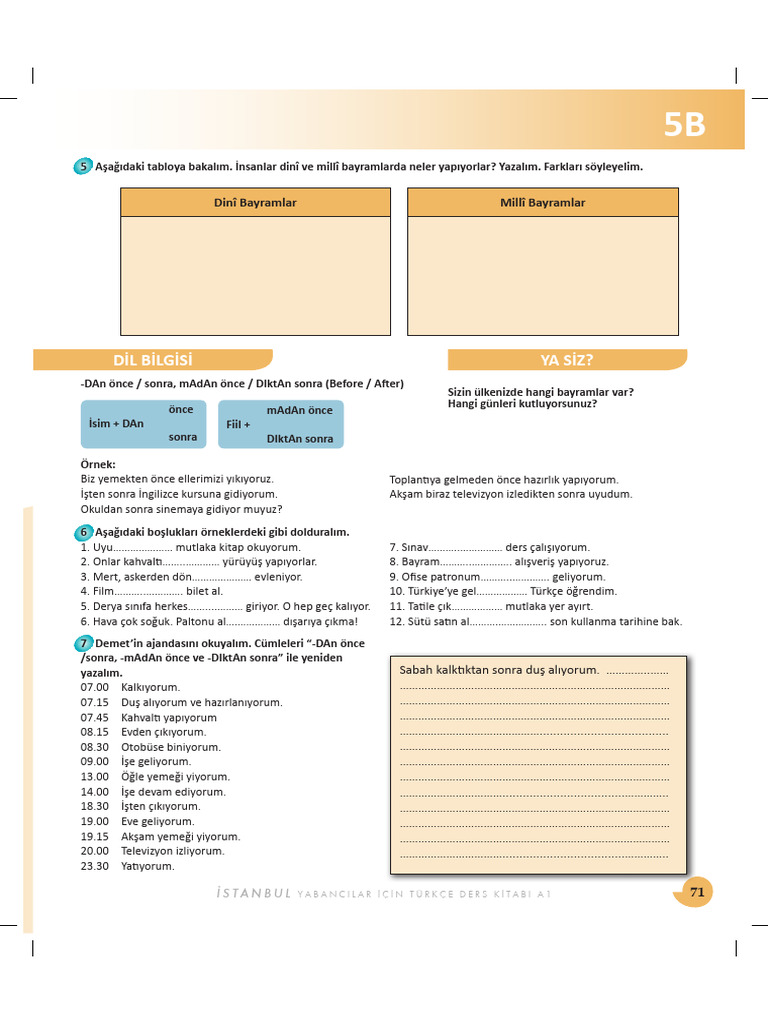 Madan Önce & - Dıktan Sonra | PDF