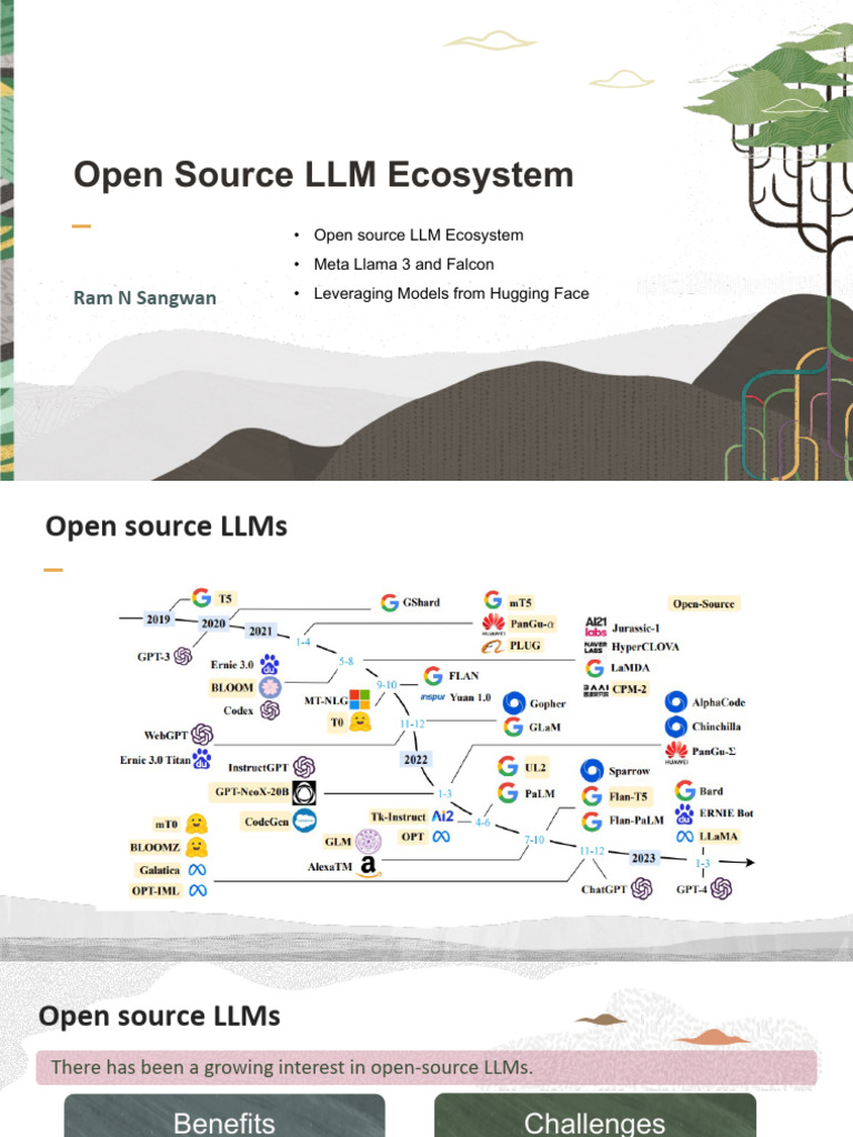Open Source LLMs: Meta Llama 3 & Falcon | PDF | Artificial Intelligence ...