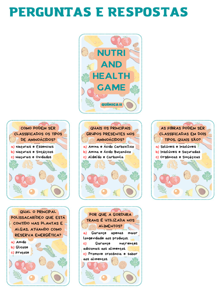 Cartas - Química II | PDF