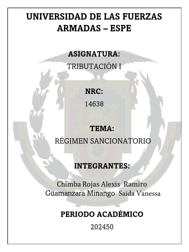 Ap2.rs. Chimba Alexis.n | PDF | Multa (pena) | Ley Pública