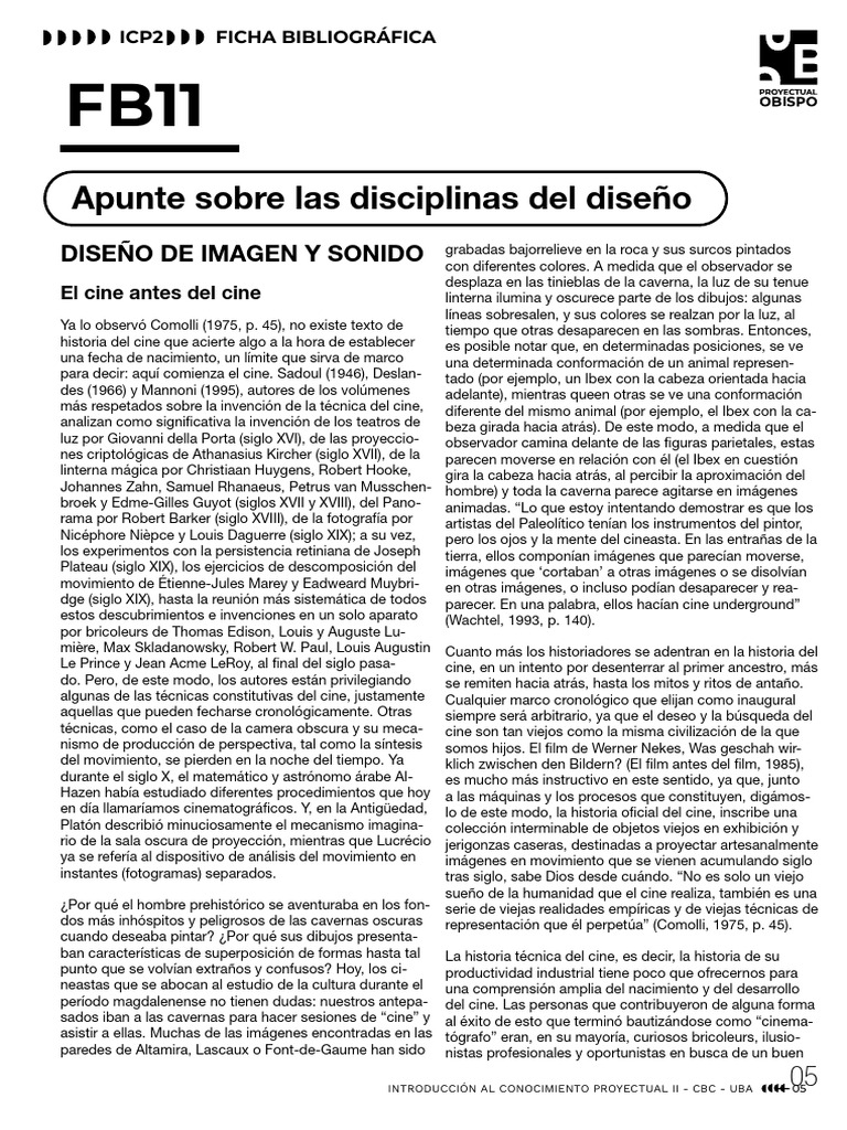 06b FB 13 Apuntes Sobre Las Disciplinas de Diseño | PDF | Diseño ...
