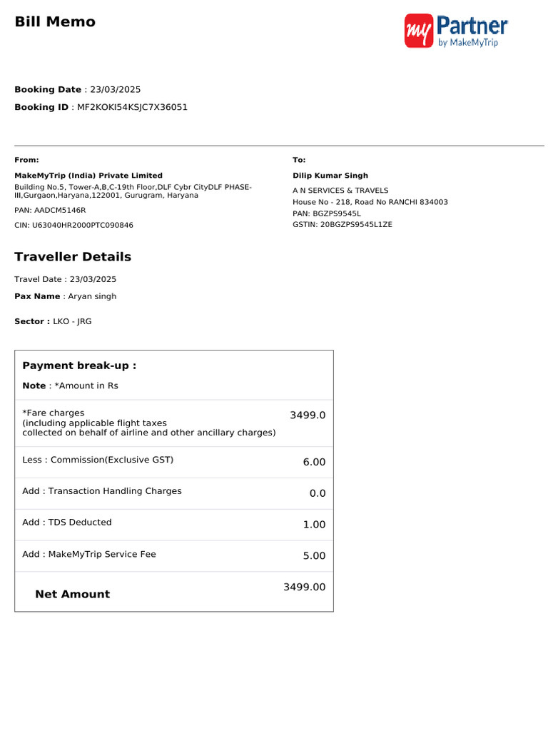 Bill Memo M06ai25i23379185b | PDF