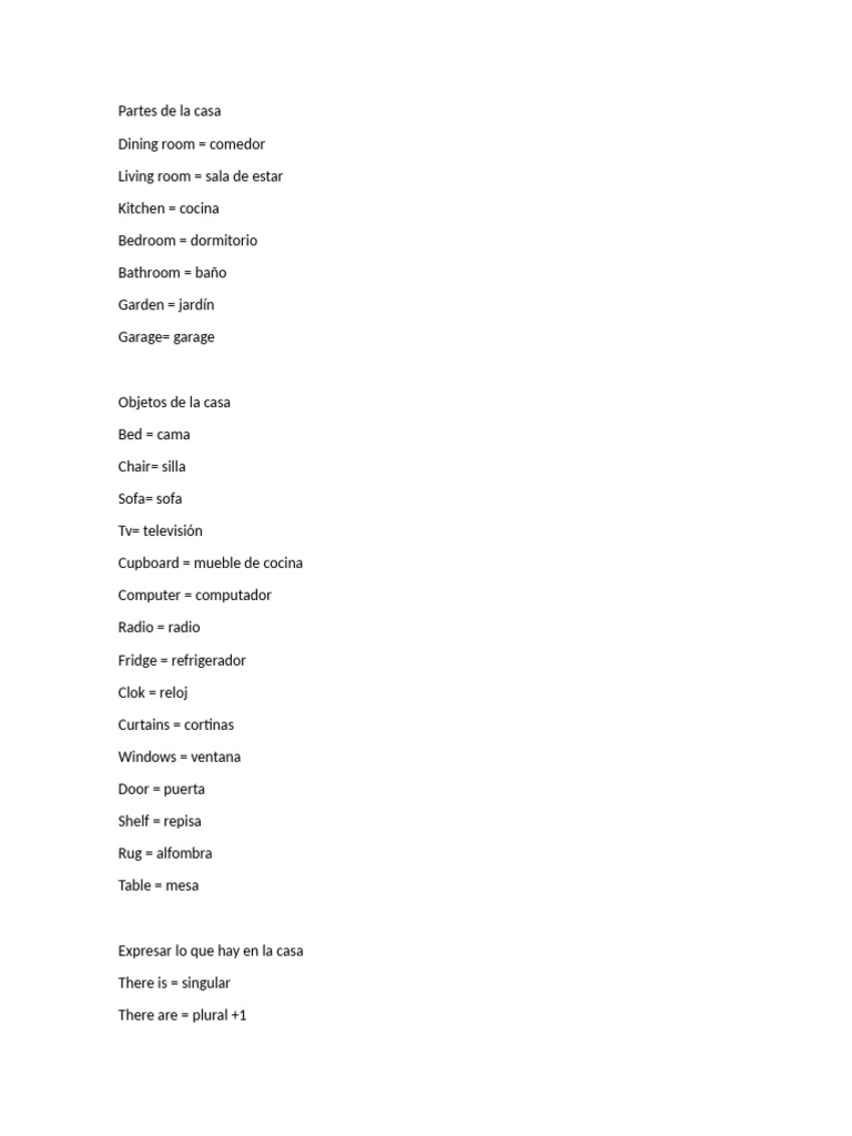 Ingles 2da Prueba | PDF