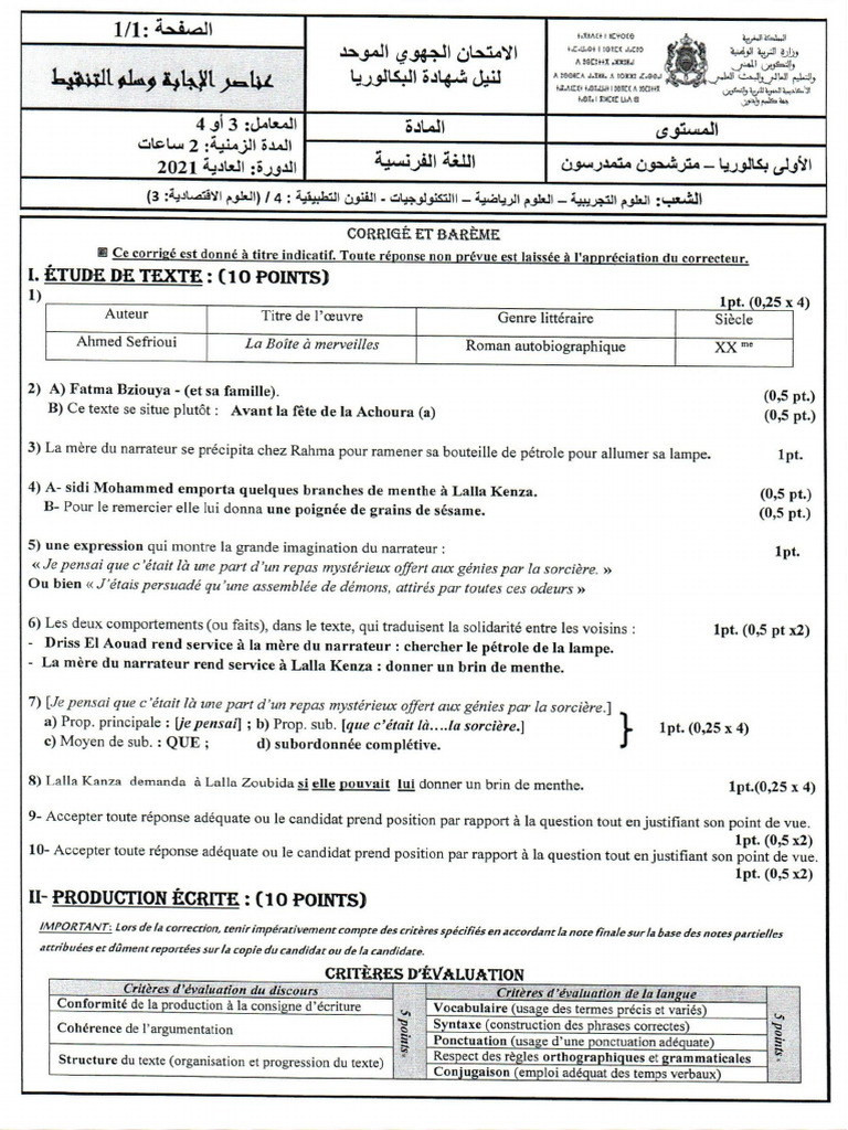 Exam Rég 2021 | PDF