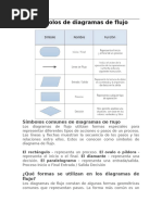 Simbología de Diagramas de Flujo en Lucidchart | PDF | Datos | Los símbolos