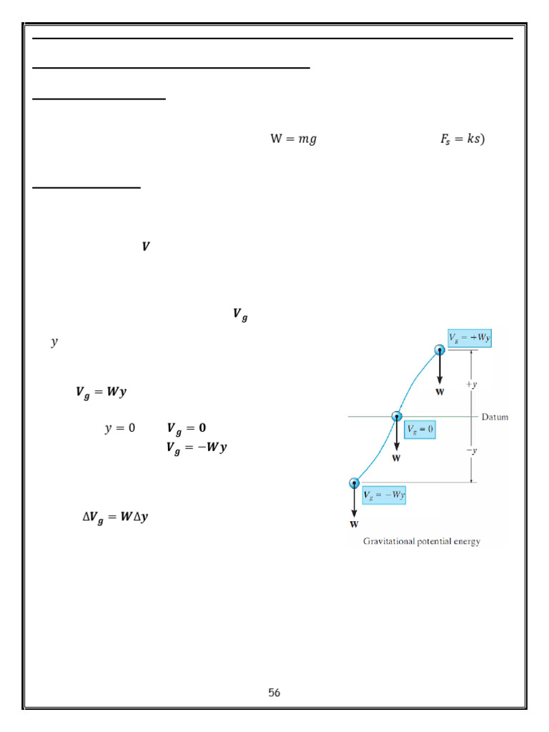 Lec. Kinetics of Particles (2. Work and Potential Energy) | PDF | Potential Energy | Force