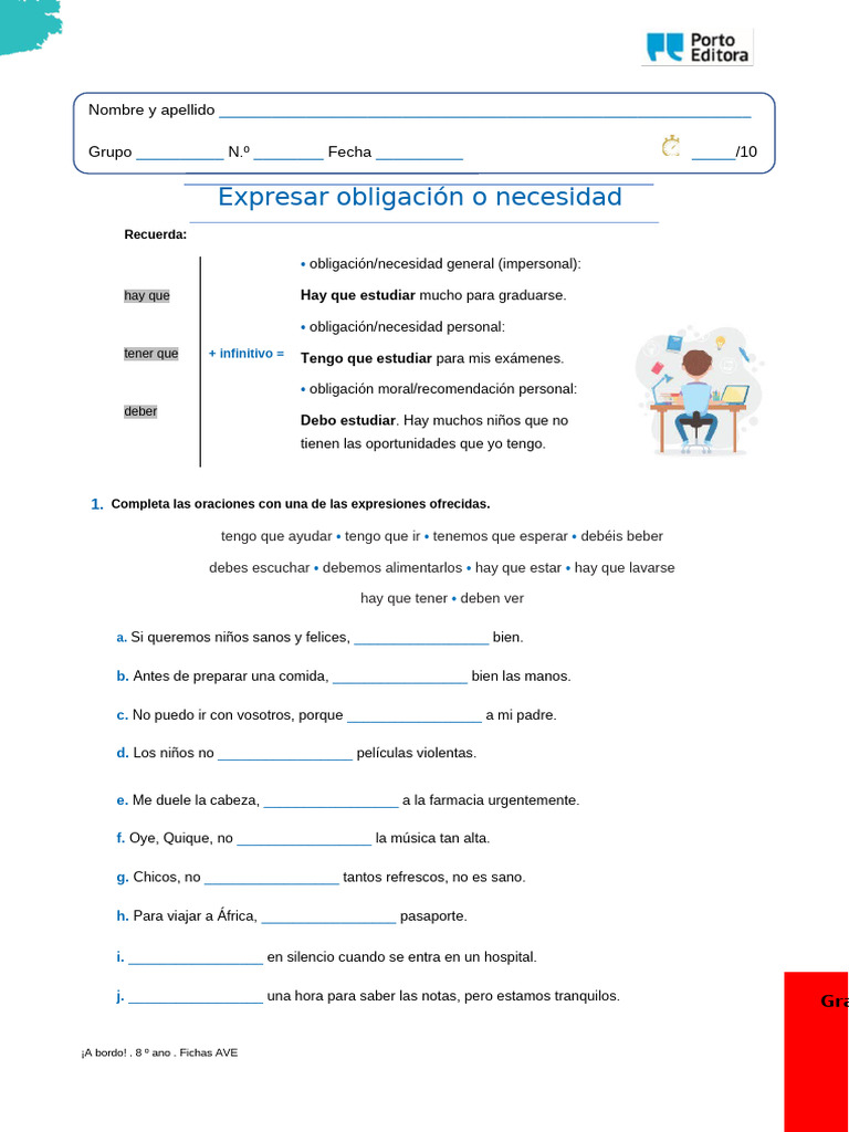Bord8 Ave Gramatica 11 | PDF