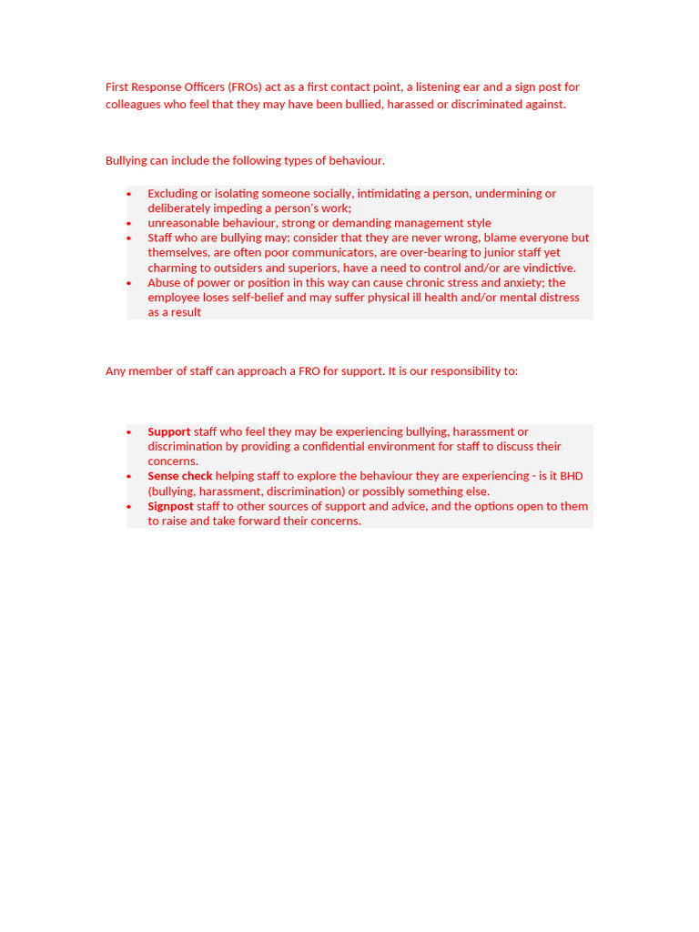 First Response Officers | PDF