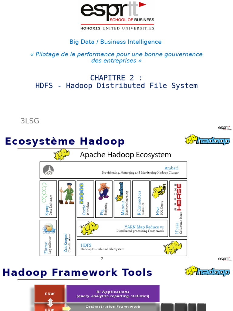 (Big Data) CHAP2 - HDFS | PDF | Apache Hadoop | Système de fichiers