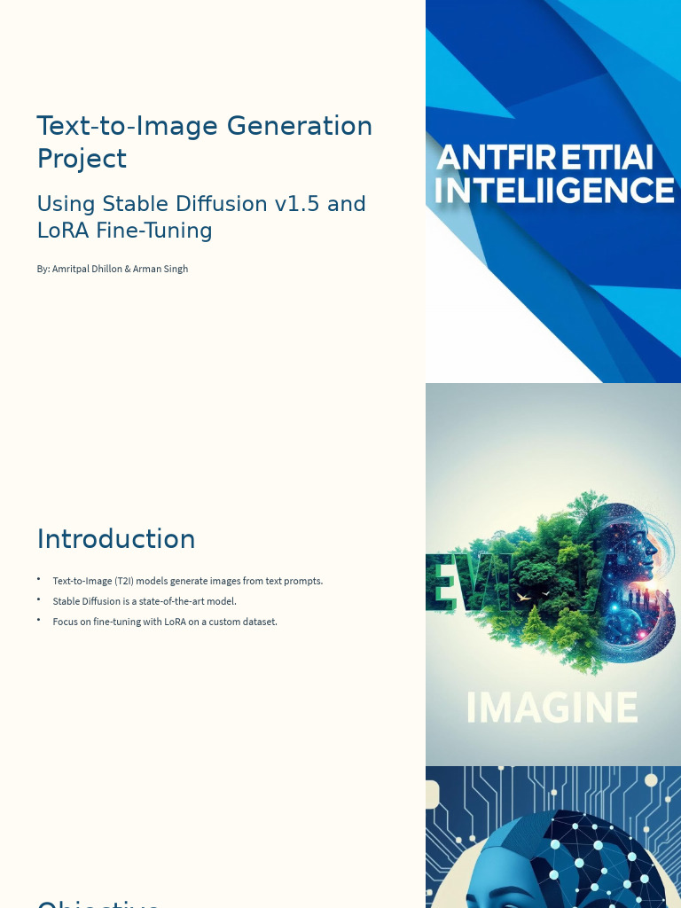Text To Image Generation Project | PDF