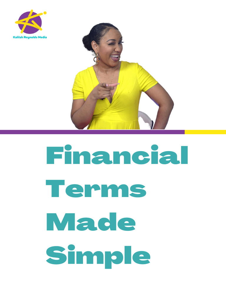Financial Terms Made Simple | PDF | Stocks | Dividend
