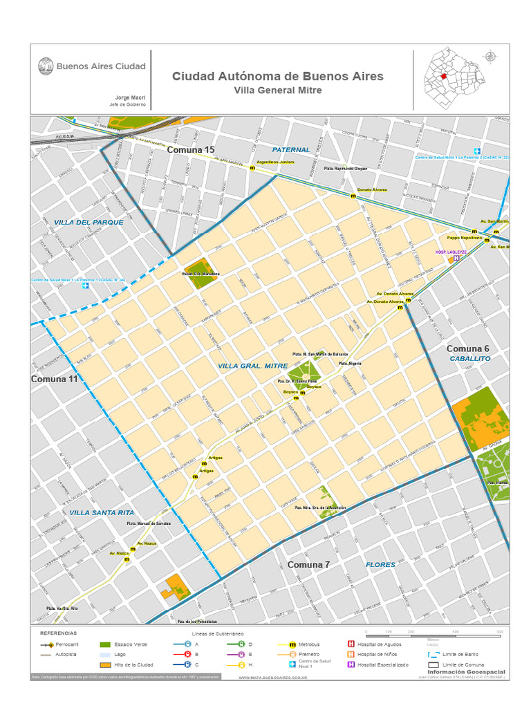 Villa General Mitre - CABA | PDF