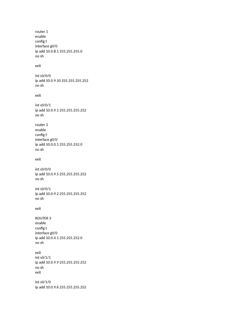 Router Configuration for IPv4 and IPv6 | PDF