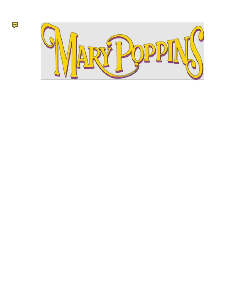 Script Mary Poppins | PDF