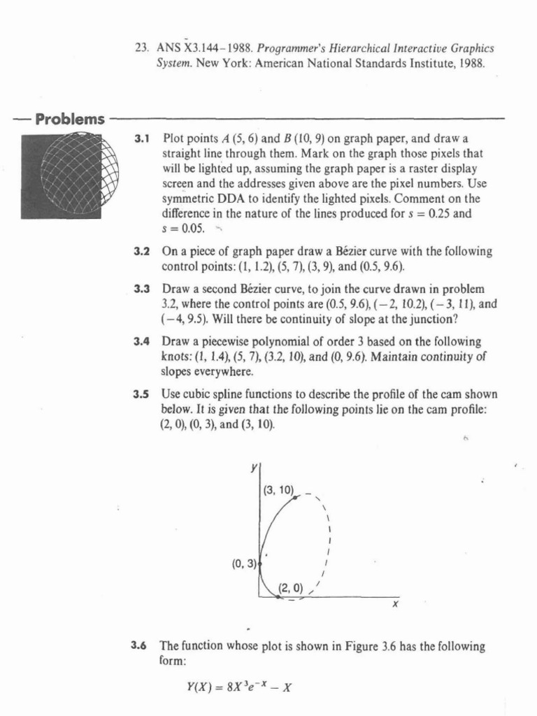 Graphics Programming Problems and Solutions | PDF | Cartesian ...