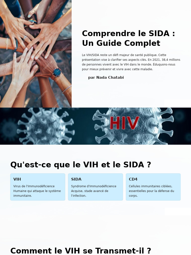 Guide Complet sur le VIH/SIDA | PDF | VIH | SIDA