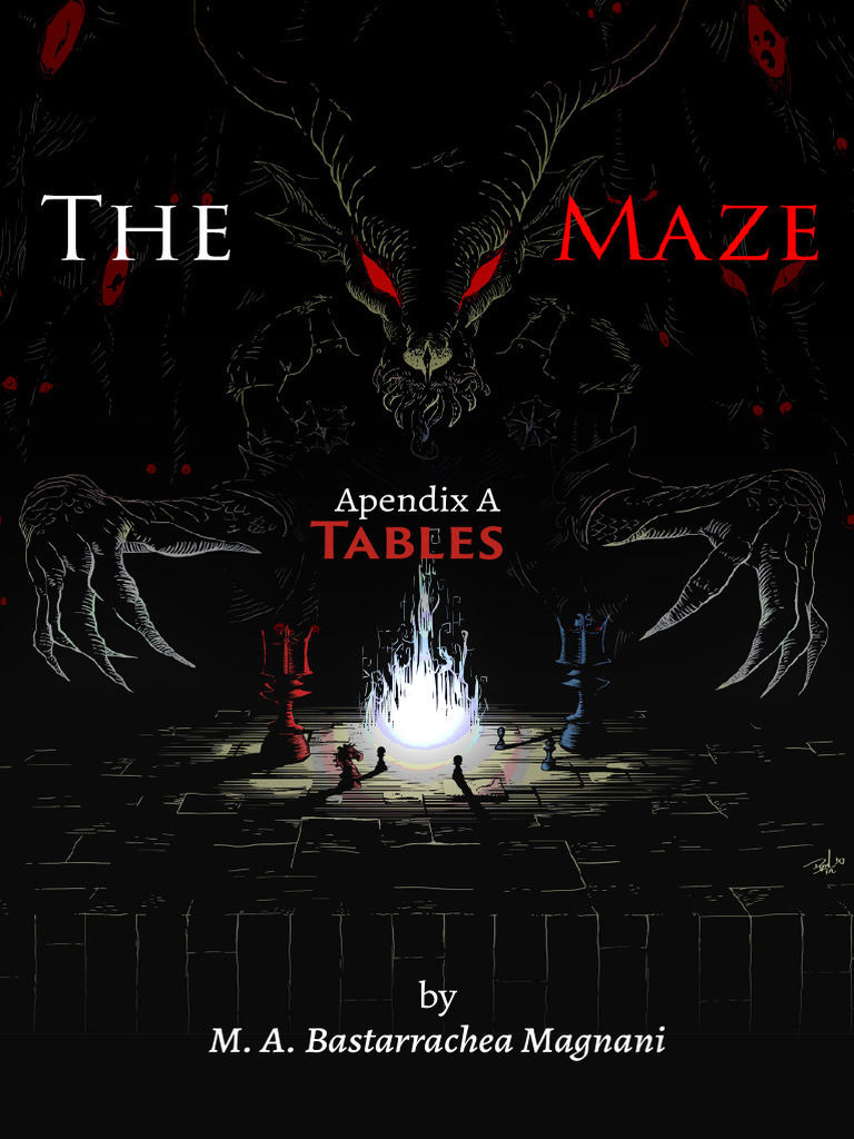 The Maze - Apendix A - Tables | PDF