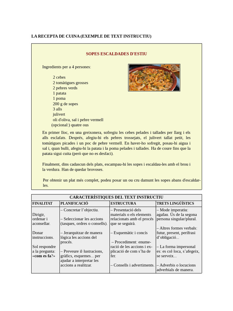 Exemple Text Instructiu i Teoria | PDF