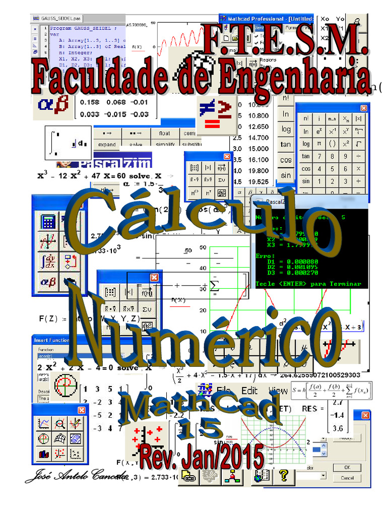 Treinamento Mathcad | PDF | Matriz (Matemática) | Determinante