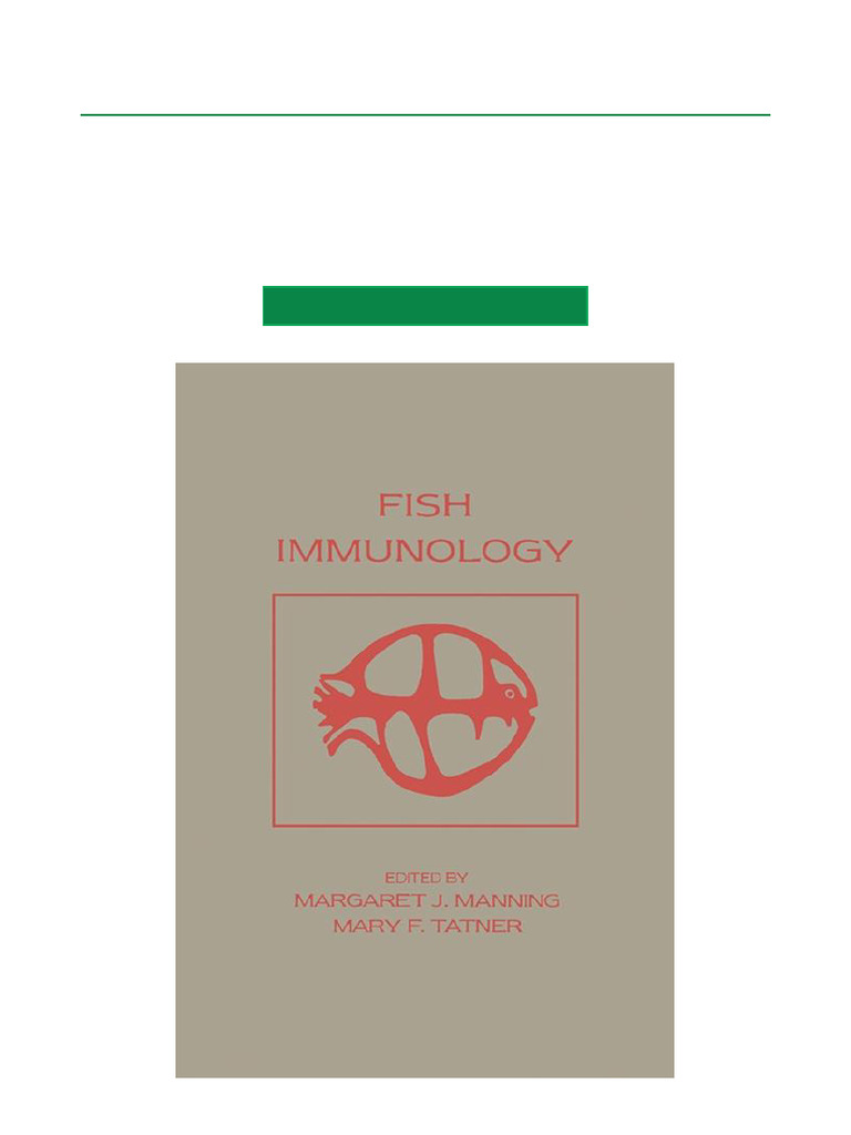 Fish Immunology Direct Download | PDF | Immune Tolerance | Vaccines